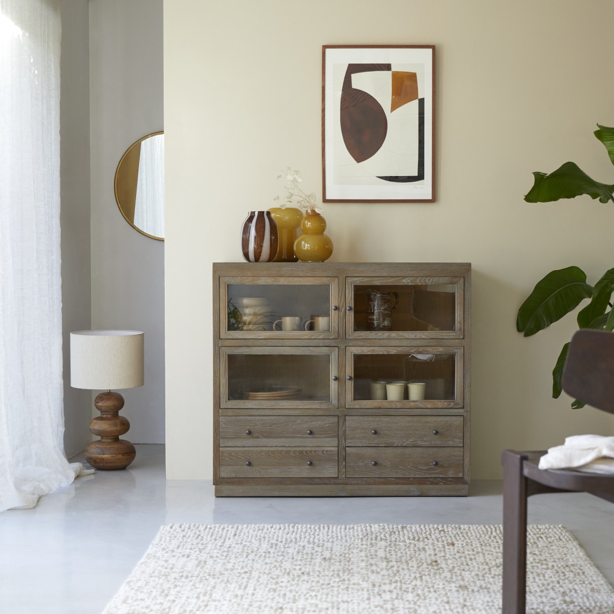 Oak sideboard 110 cm - Dining Room / Sideboards - Tikamoon