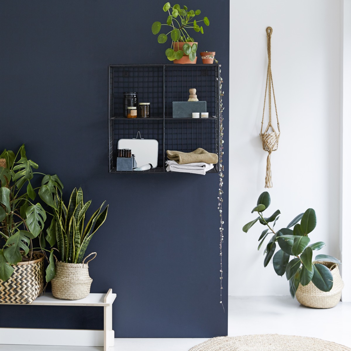 Metal bathroom Shelf Bathroom Shelving Tikamoon