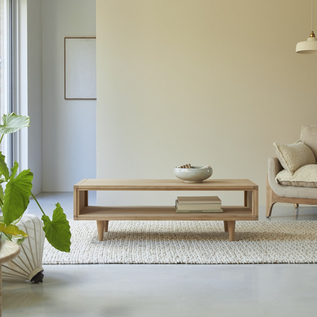 Solid oak Coffee Table - Living room / Coffee Tables - Tikamoon