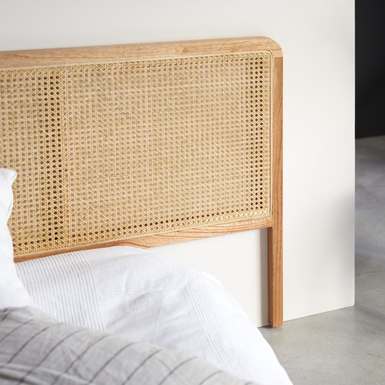 Rattan Headboard 160 cm Bedroom Bed Headboard Tikamoon