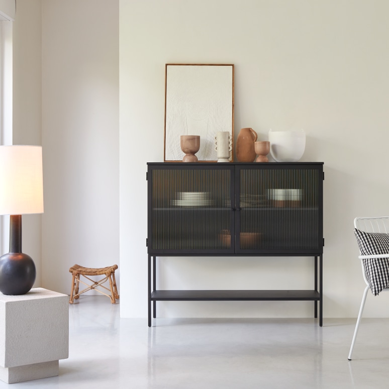 Metal buffet table store