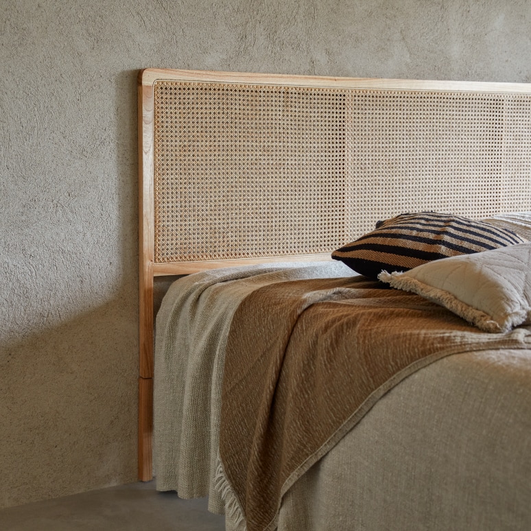 Rattan headboard 200 cm Bedroom furniture Tikamoon