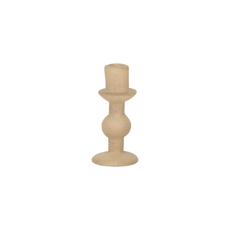 Recycled paper candle holder 15 cm - Table decorations - Tikamoon